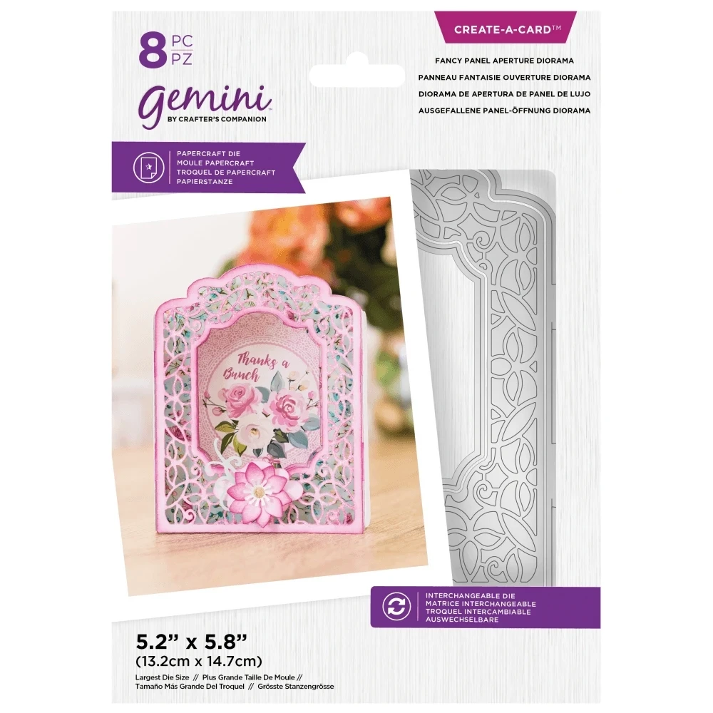 AliliArts-Metal-Cutting-Dies-Fancy-Panel-Aperture-diy-Scrapbooking ...