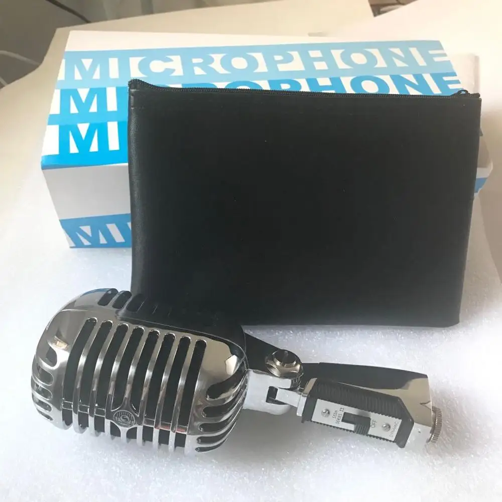 Silver Metal 55SH II Cardioid Dynamic Microphone Vocal Classical ...