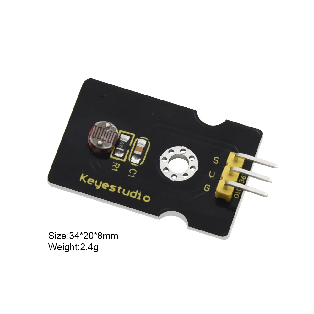 Keyestudio-photosensitive Sensor Module Light Detection Photocell Resistor Para Arduino Ldr Sensor