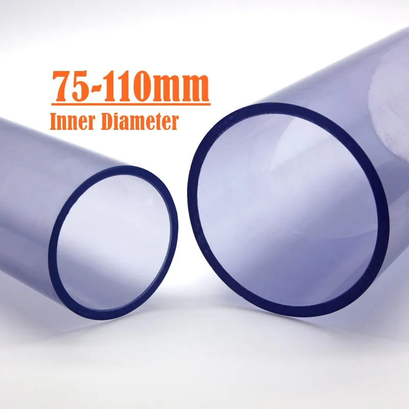 1pcs-50cm-Outer-Dia-75-110mm-Transparent-PVC-Pipe-Aquarium-Fish-Tank ...
