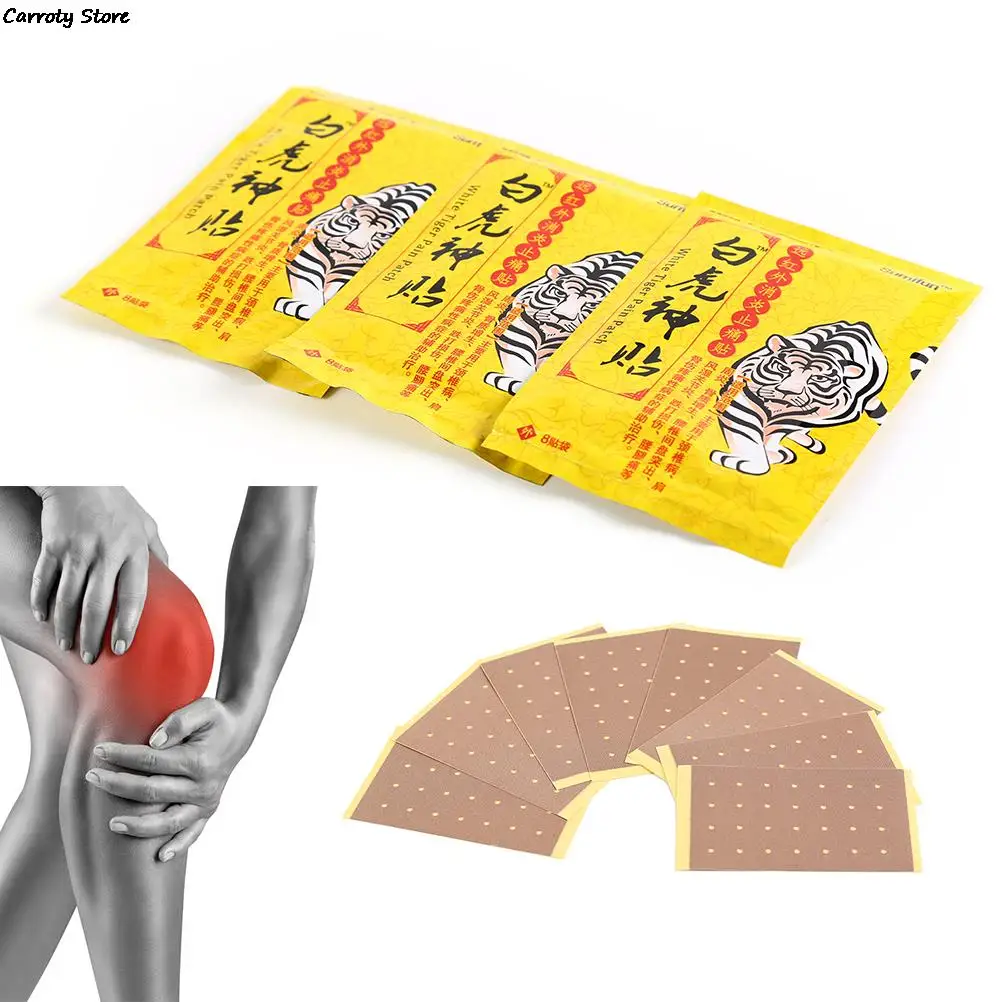 8Pcs-Lot-Chinese-Back-Pain-Plaster-Neck-Pain-Relief-Health-Care ...