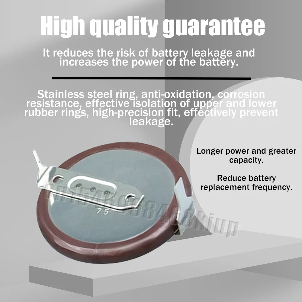 Panasonic 3V VL2020 2020 180 Degrees Rechargeable Lithium Battery For ...