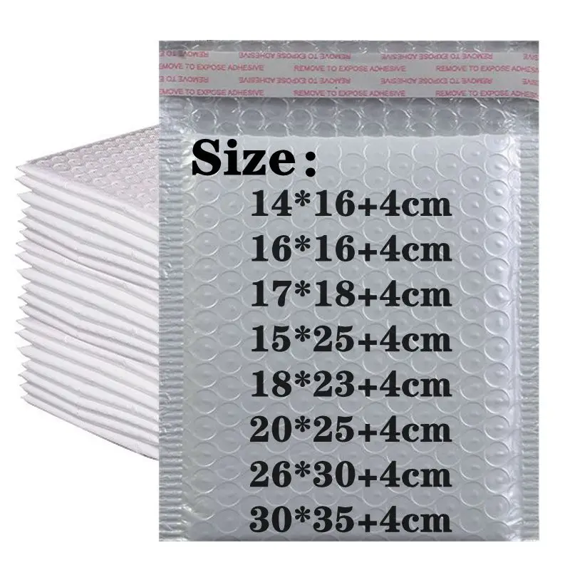 Various Sizes Bubble Film Plastic Bags Mailer Buffer Shockproof Mailing ...