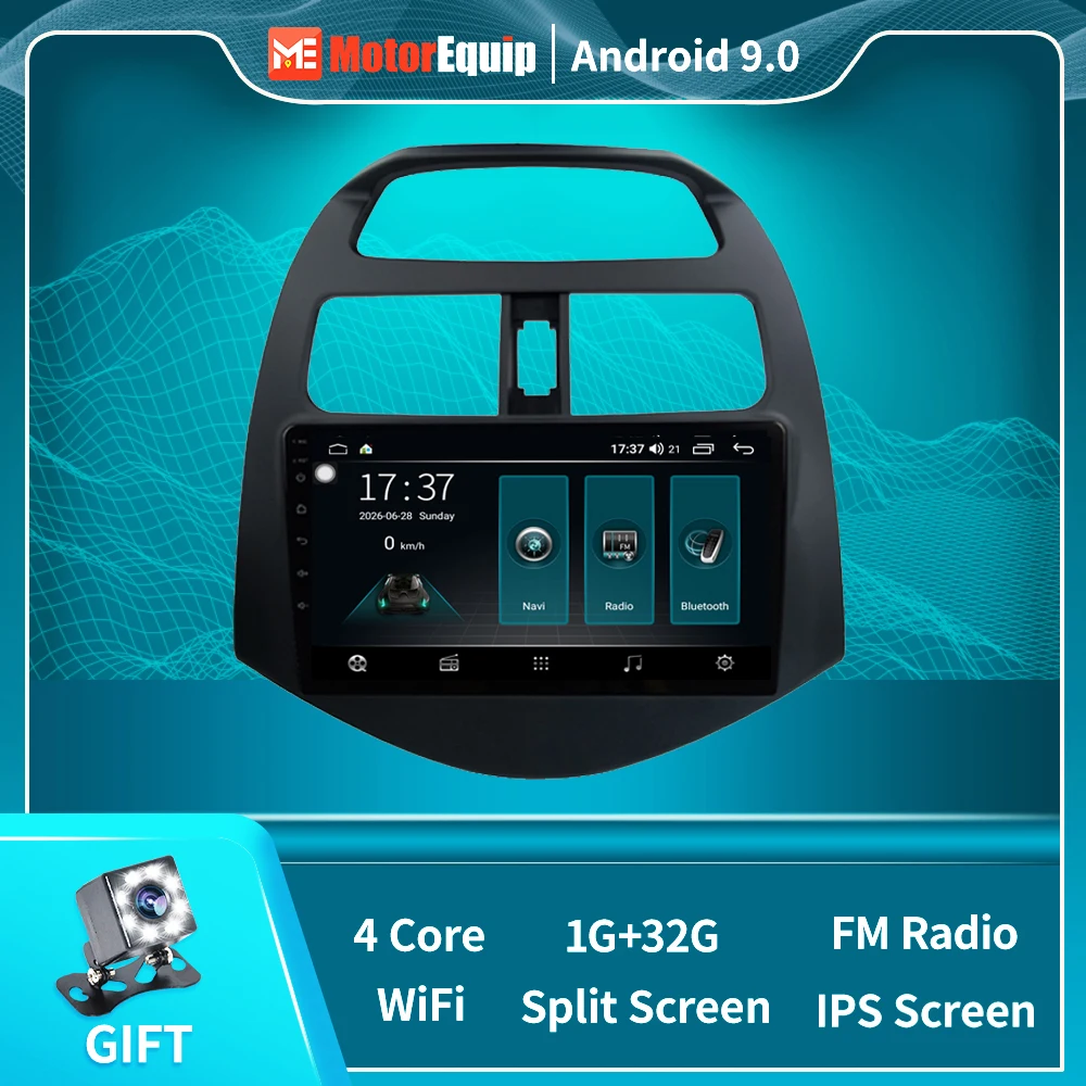 EKIY GT 2 din Android Radio For Chevrolet Spark 2010 2011 2012 2013 ...