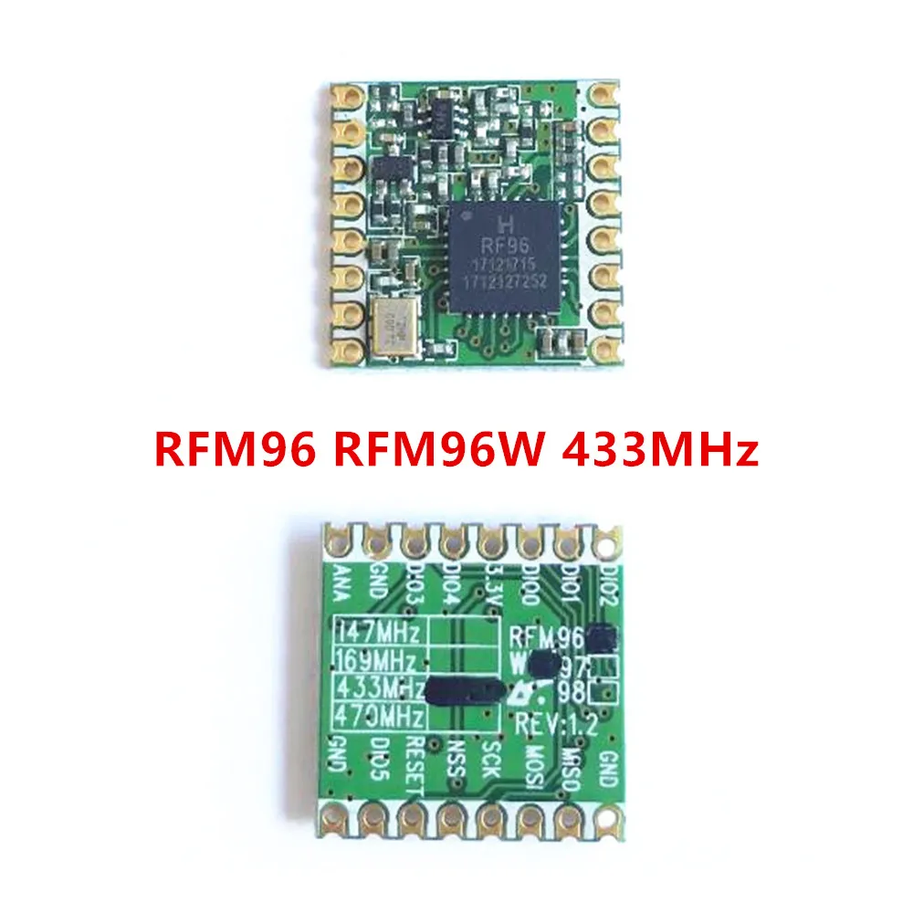 LoRa FSK GFSK 00K RFM96 RFM96W 433Mhz RFM96W-433S2 wireless transceiver ...