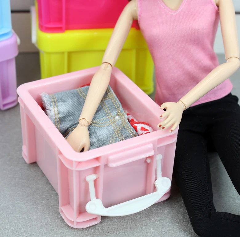 1pcs Mini Storage Box For Barbie Kurhn Blyth Licca 1/6 Original Bjd ...