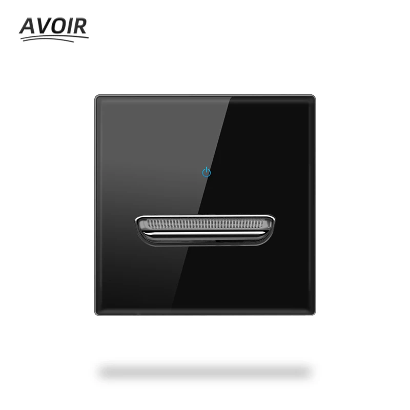 Avoir Light Switch Piano Key Button Reset Sockets And Switches Black ...