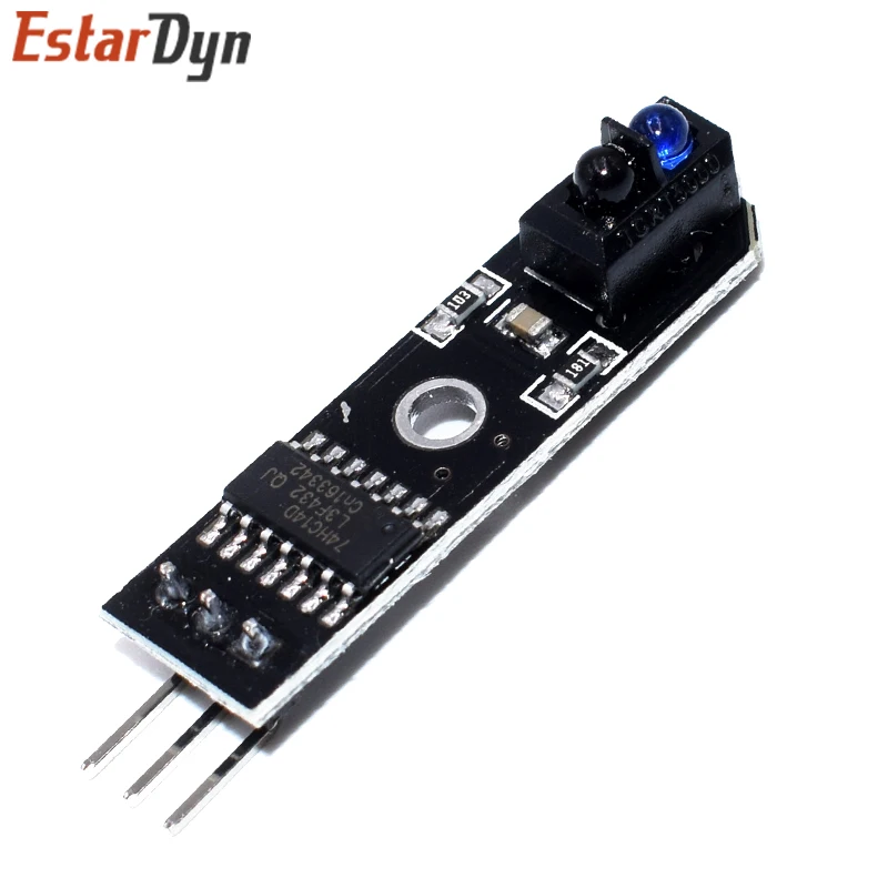 Ir sensor infravermelho seguidor de linha tcrt5000 obstáculo evite para ...