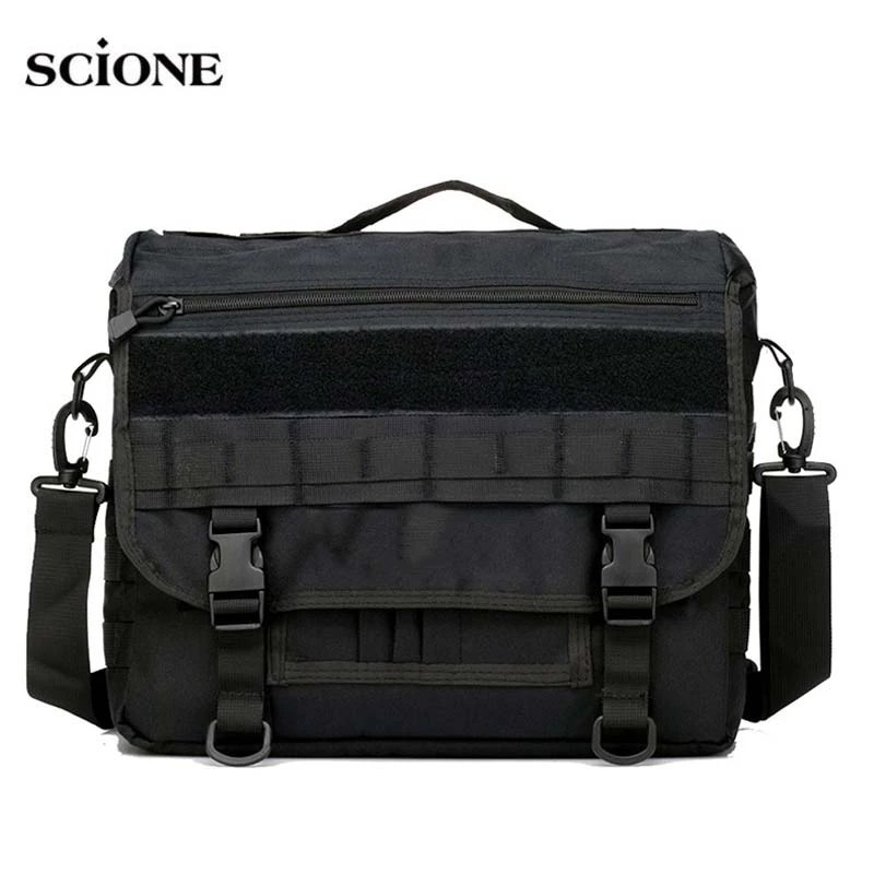 Molle Military Laptop Bag Tactical Messenger Bags Computer Backpack ...