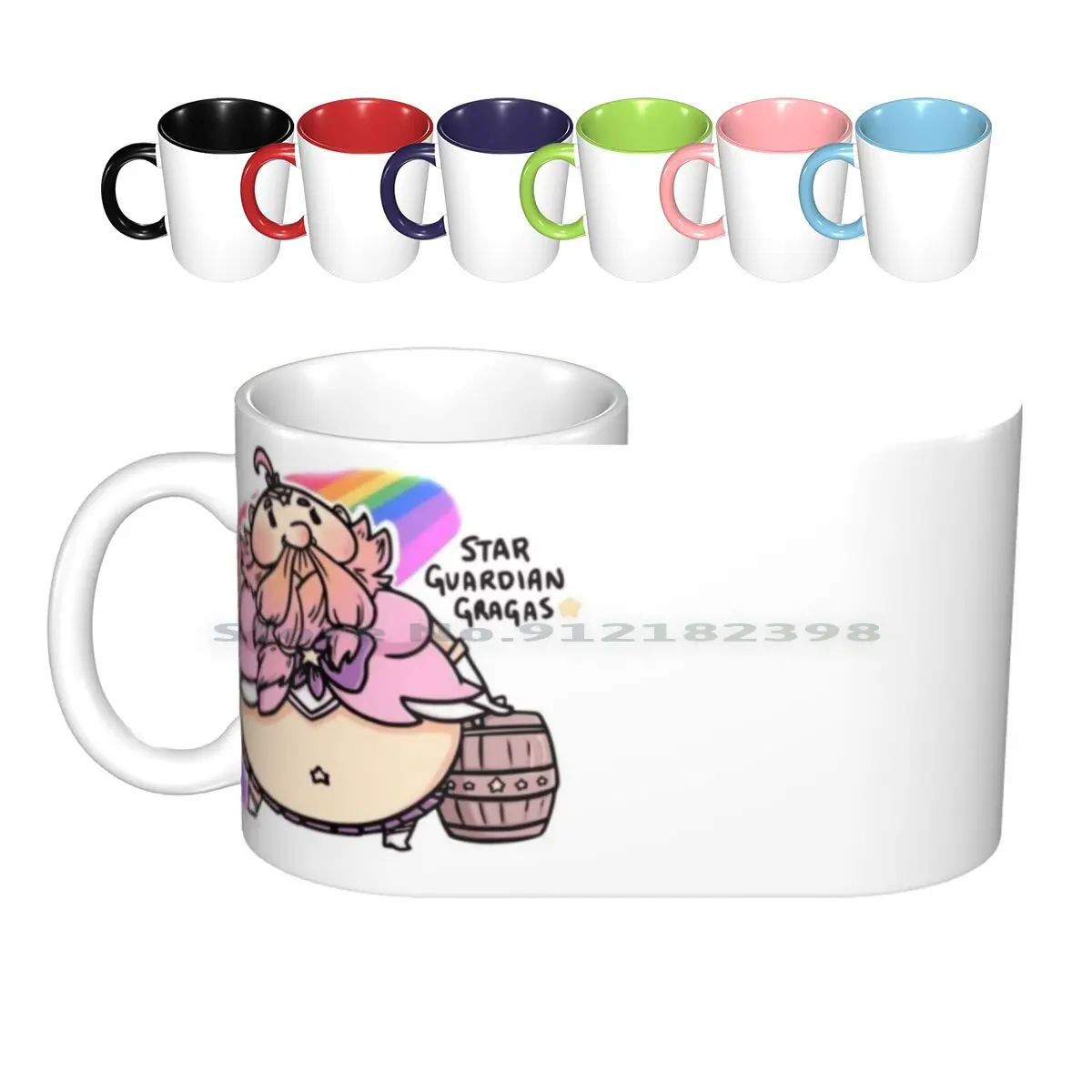 Star Guardian Gragas Canecas Cerâmicas Copos de Café Chá de Leite ...