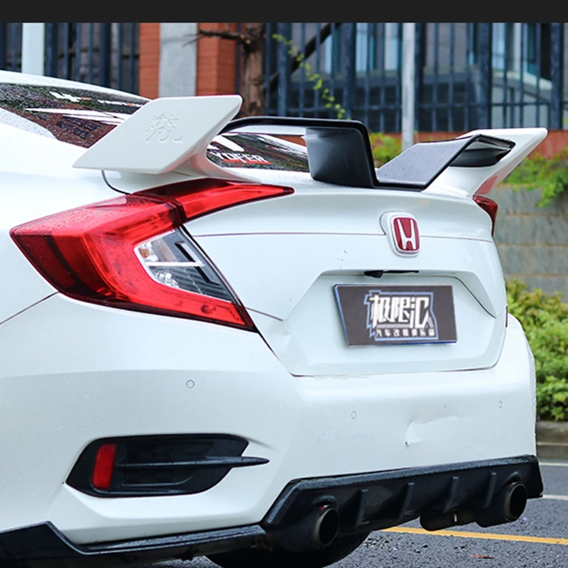 For-Honda-Civic-Spoiler-2016-2017-2018-yofer-Style-Car-Decoration-Rear ...