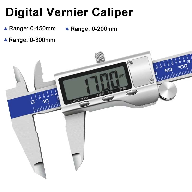 Mitutoyo CNC Caliper Digital LCD Vernier Calipers 6 Inches 150mm 500 ...