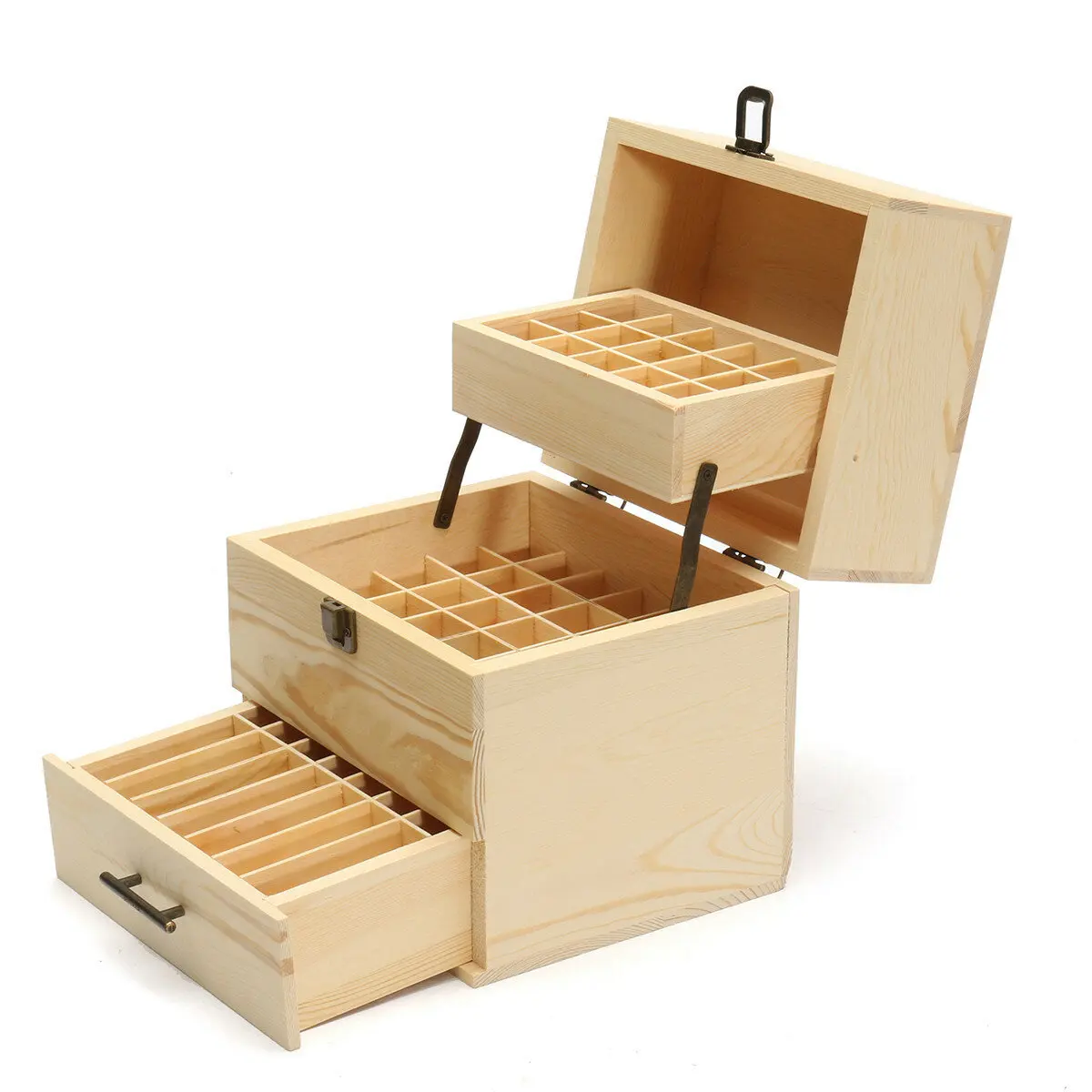59-Compartment-Essential-Oil-Storage-Wooden-Box-Storage-Box-Compartment ...