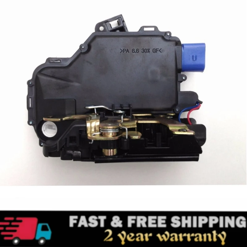 FRONT-right-Door-Lock-Mechanism-FOR-VW-NEW-BEETLE-POLO-9N-TRANSPORTER ...