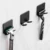 2 Pcs Punch Free Razor Holder Storage Hook Wall Men Shaving Shaver ...