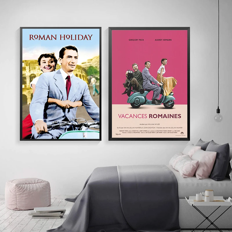 Audrey Hepburn Roman Holiday Poster