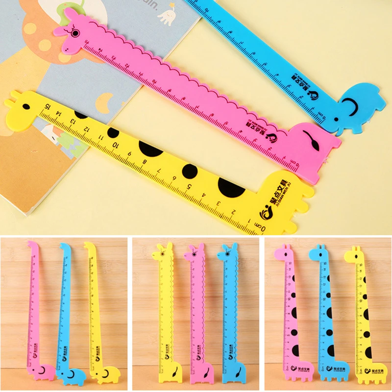 cute ruler Back to School Drawing Ruler kawaii stationery student ruler ...