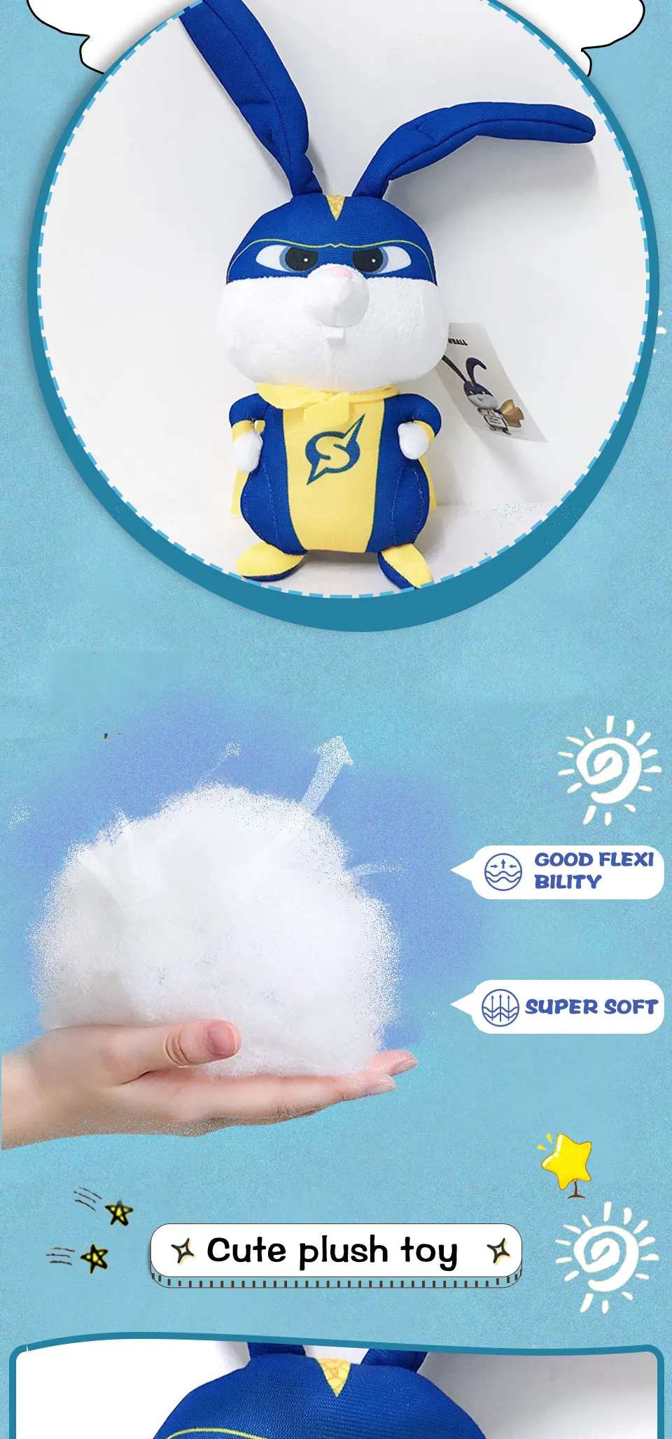 Peluche Snowball La Vida Secreta De Tus Mascotas Conejo TY | falabella.com