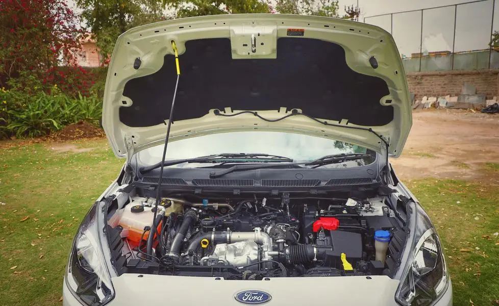 For Ford Ka + For Ford Figo 2016-2021 Front Bonnet Hood Modify Gas ...