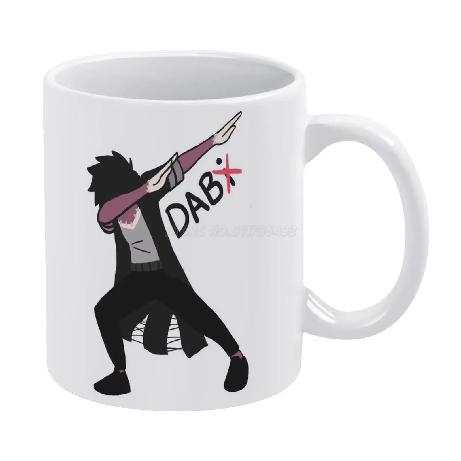 Dabi-Dabbing-White-Mug-11oz-Ceramic-Tea-Cup-Coffee-Mug-Friends-Birthday ...