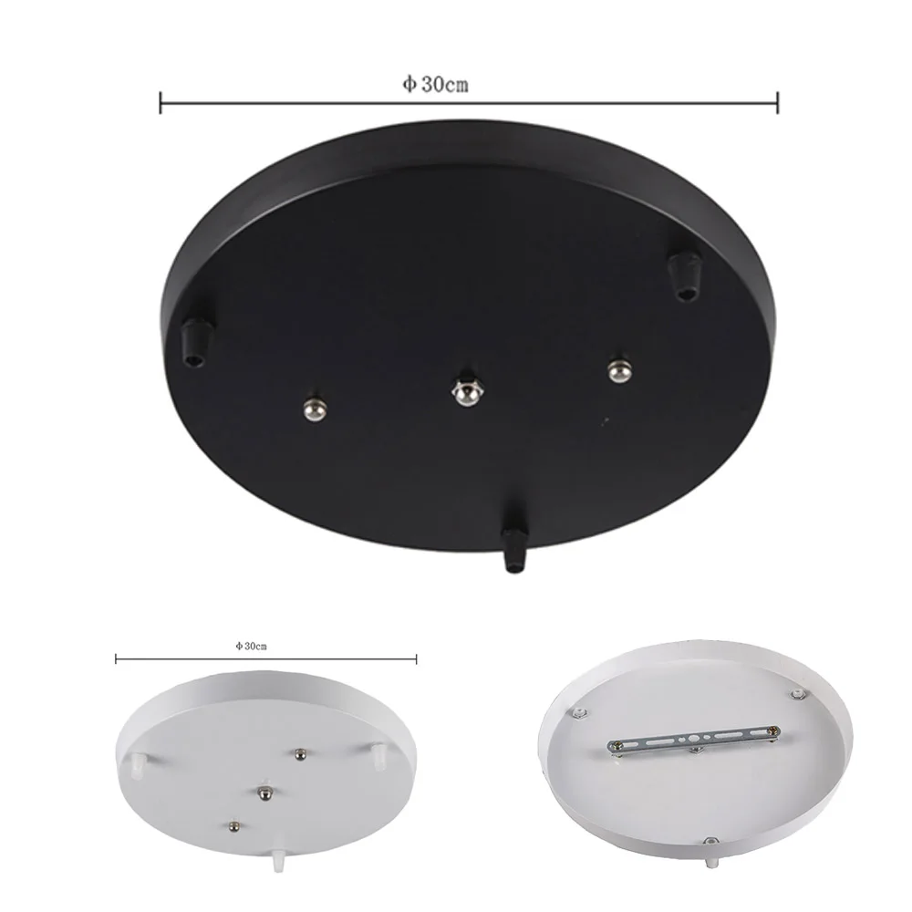 3 Heads Ceiling Mounted Base Accessories For Pendant Hang Light ...