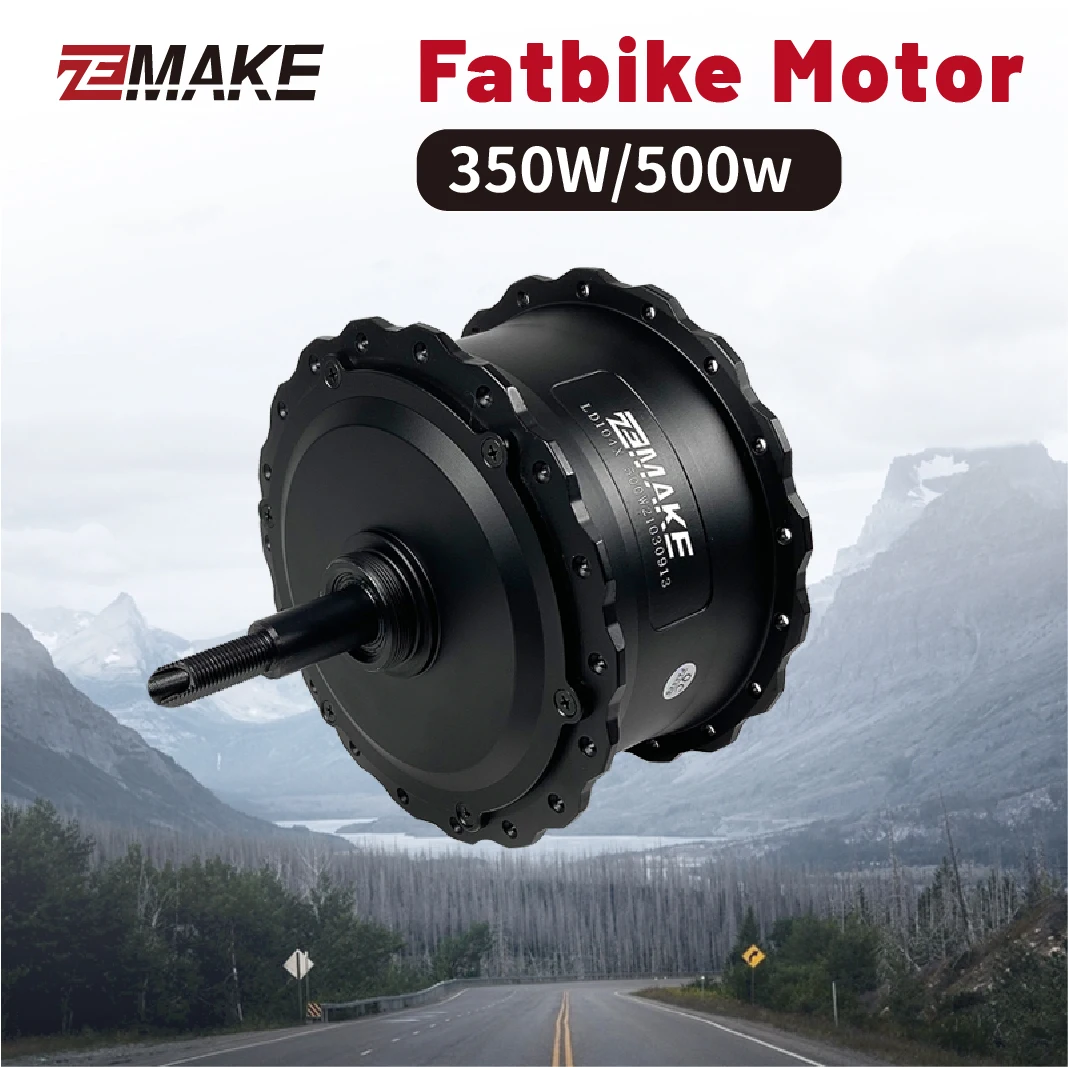 Fat Motor 36v 250/350/500w Brushless Gear Front Motor Rear Freewheel ...