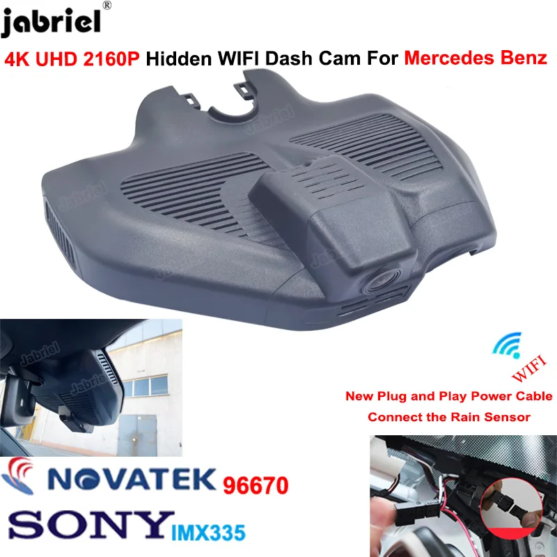 4K Auto DVR Dash Cam Kamera für Mercedes Benz EQC400 EQC GLC X253 GLC ...