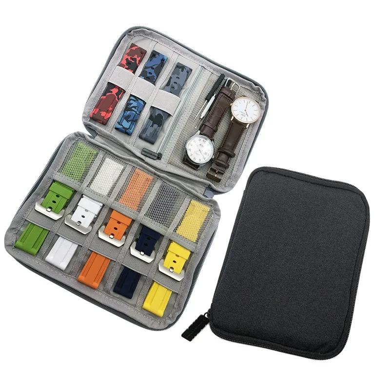 Multifunction-Portable-Watch-Strap-Organizer-Watch-Band-Box-Storage-Bag ...