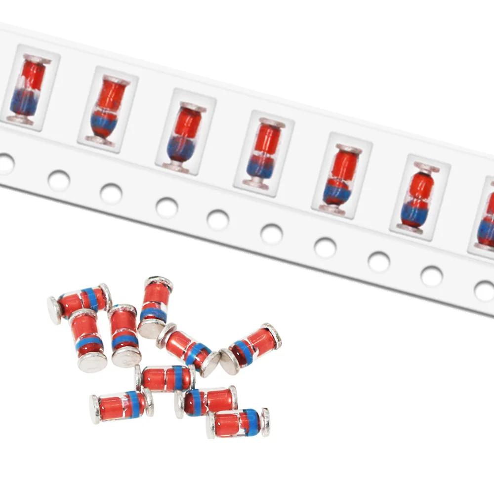 100pcs 0.5w Smd Zener Diode 1206(2v 2.2v 2.4v 2.7v 3v 3.3v 3.6v 3.9v 4 ...