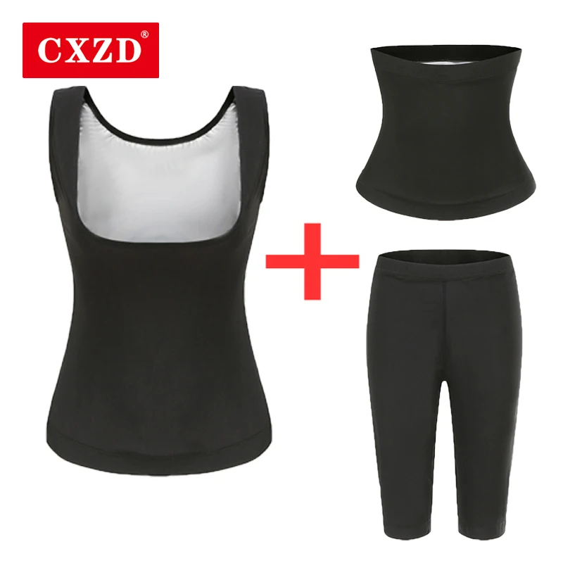 Cxzd colete feminino térmico prateado com revestimento, camiseta ...