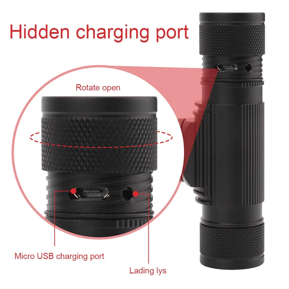 Outdoor Fishing Adjustable L2 LED Light Head Lamp Torch Flashlight ...