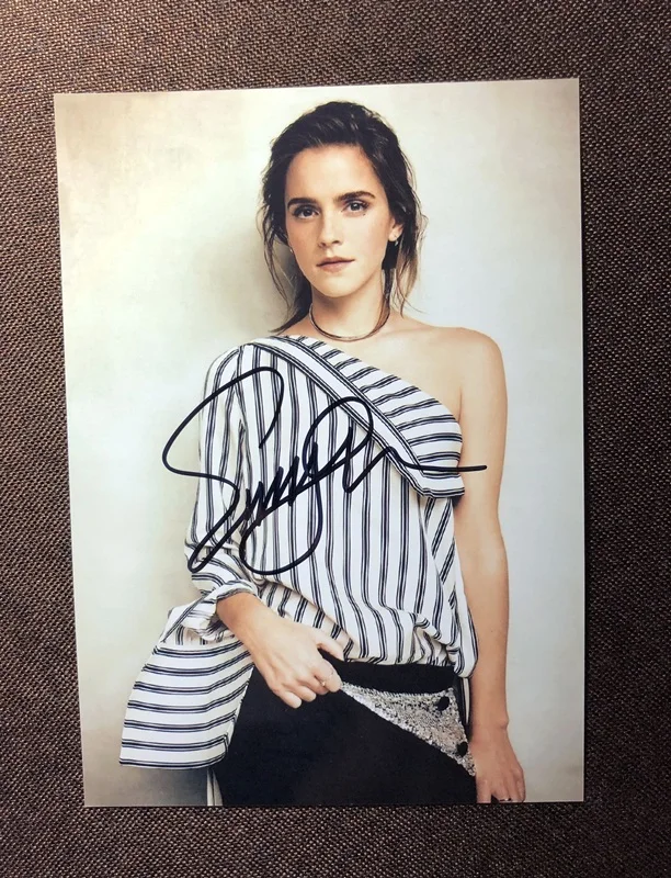 hand-signed-Emma-Watson-autographed-photo-authentic-5-7-free-shipping ...