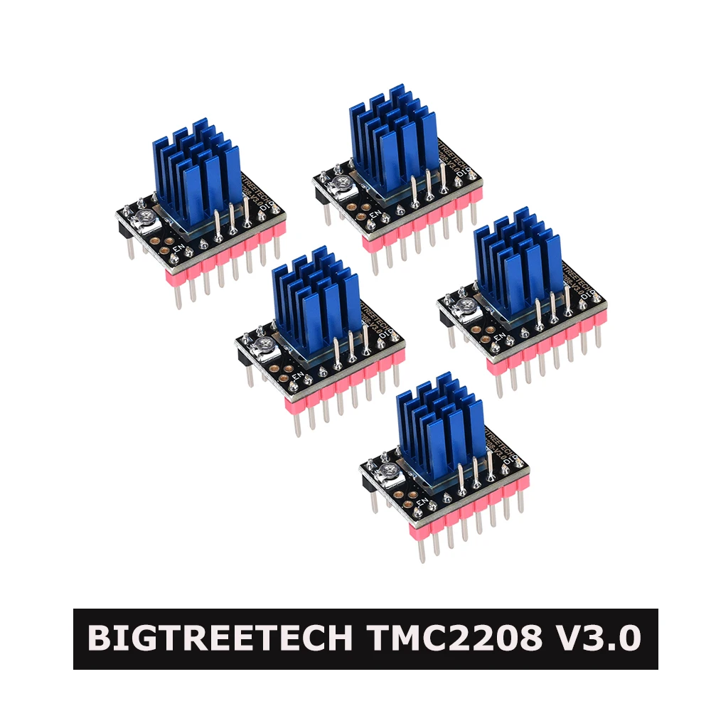 BIGTREETECH 스테퍼 모터 드라이버 스텝/UART Stepsticks, 뮤트 VS TMC2130 SPI TMC2209 ...