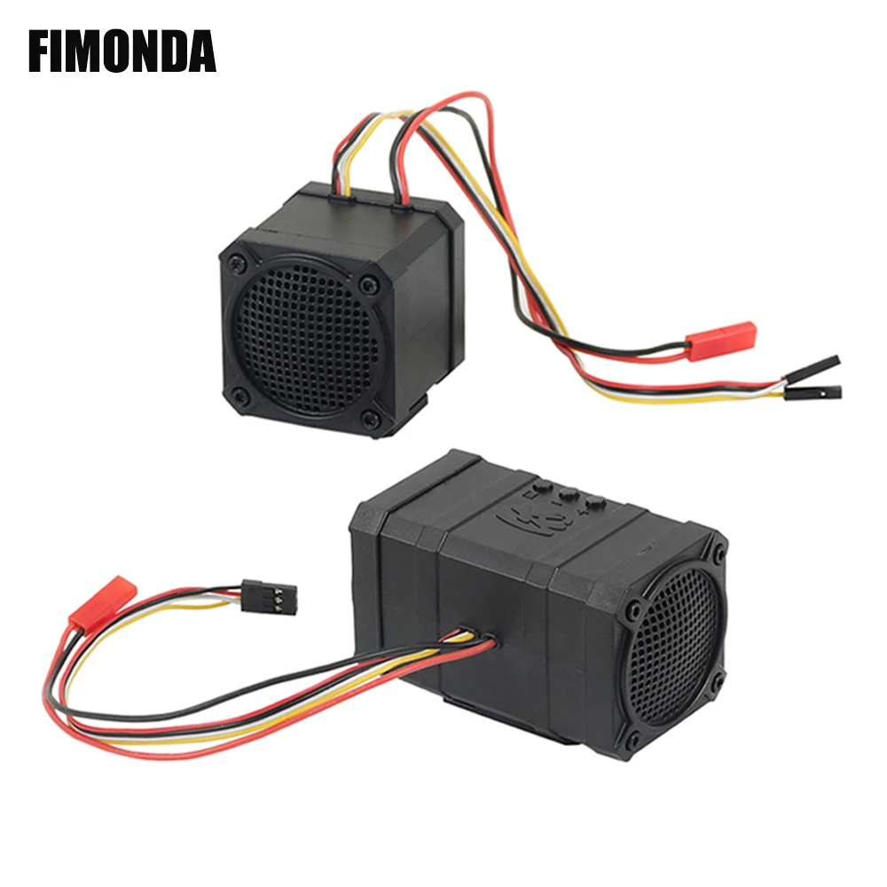 1 Set Rc Car Engine Sound Simulator System For 1/10 1/8 Crawler Drift ...