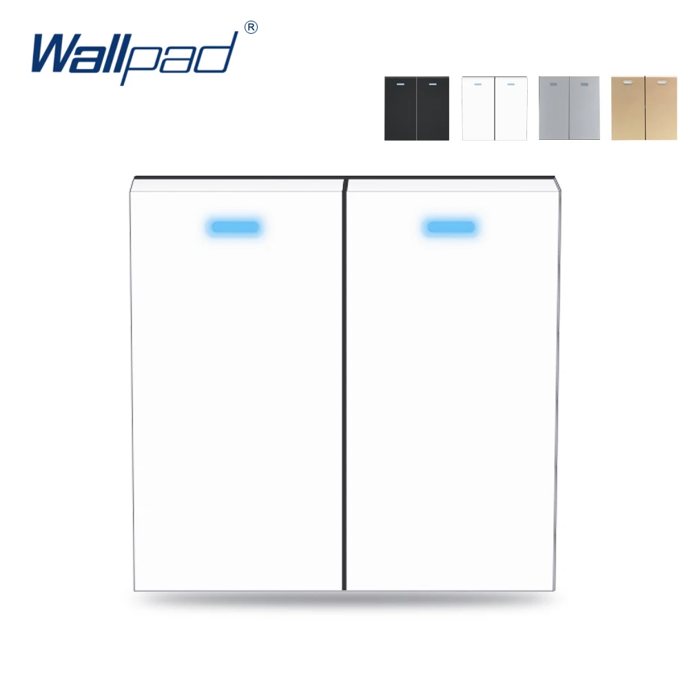 LED-2-Gang-2-Way-1-Way-Light-Switch-Rocker-Function-Push-Button-Switch ...
