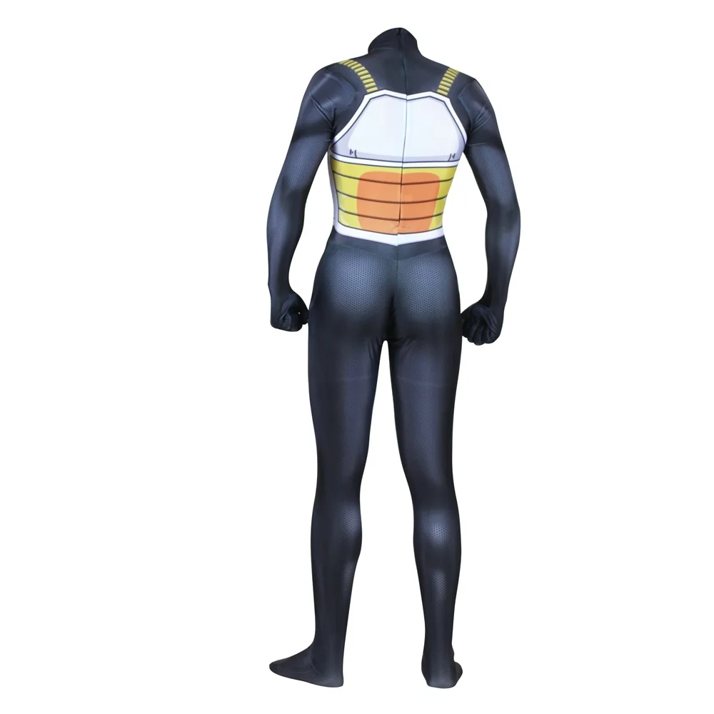 Anime Dragon Ball Blue Vegeta Zentai Jumpsuits Cosplay Costume ...