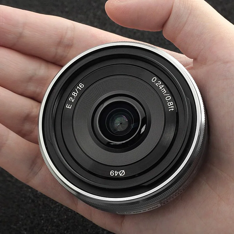 Sony SEL16F28 E 16MM F2.8 lente gran angular para cámaras NEX Series ...