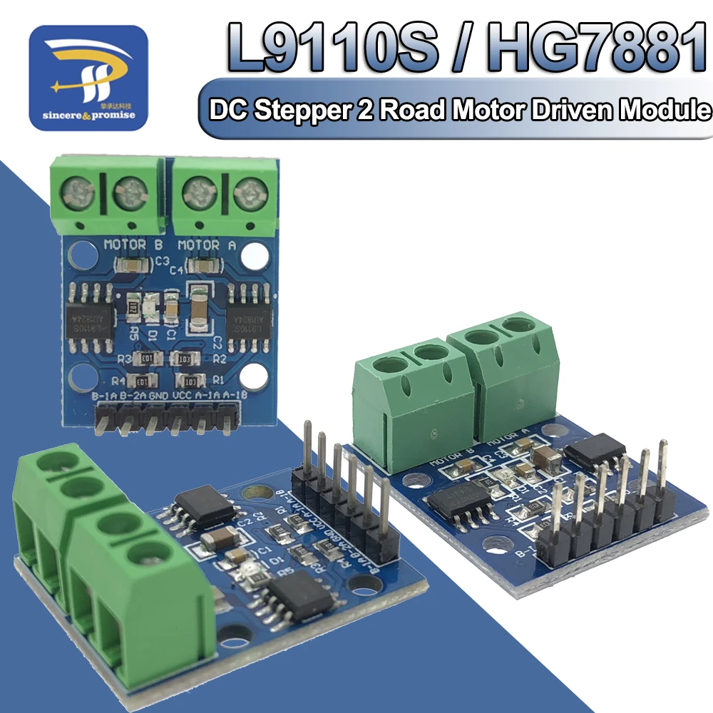 L9110 L9110s / Hg7881 Hg7881cp Two Road Motor Driven Module For Arduino ...