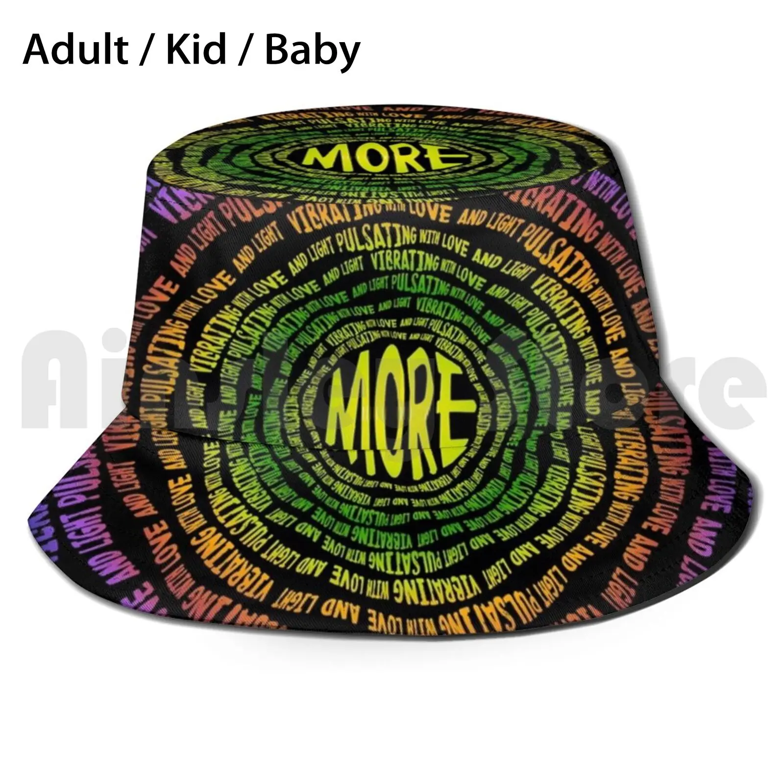 More-Phish-Bucket-Hat-Adult-kid-baby-Beach-Sun-Hats-Vibrating-Pulsating ...