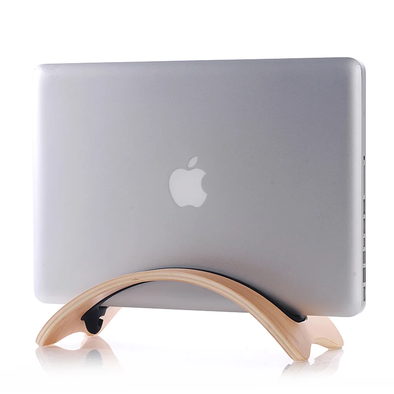 Wooden Vertical Laptop Stand For Apple MacBook Air 2023 15 Pro 14 16 ...