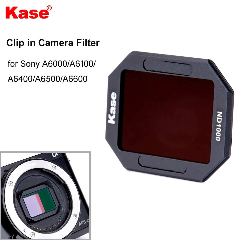 Kase Clip-in CMOS Protector MCUV/Neutral Density ND1000 ND64 ND8/Light ...