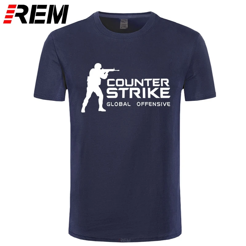 REM Brand Tee CS GO T Shirt Counter Strike Global Offensive CSGO TShirt ...