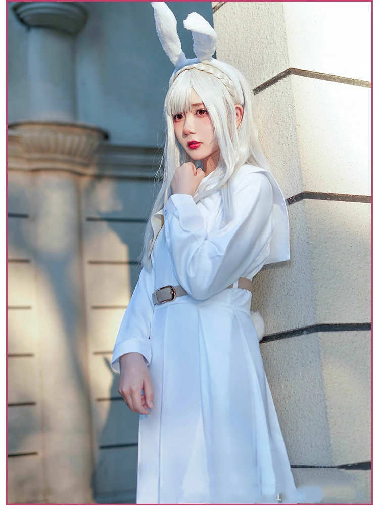 Anime Beastars Lolita Haru White Rabbit Cosplay Costume Uniform For ...