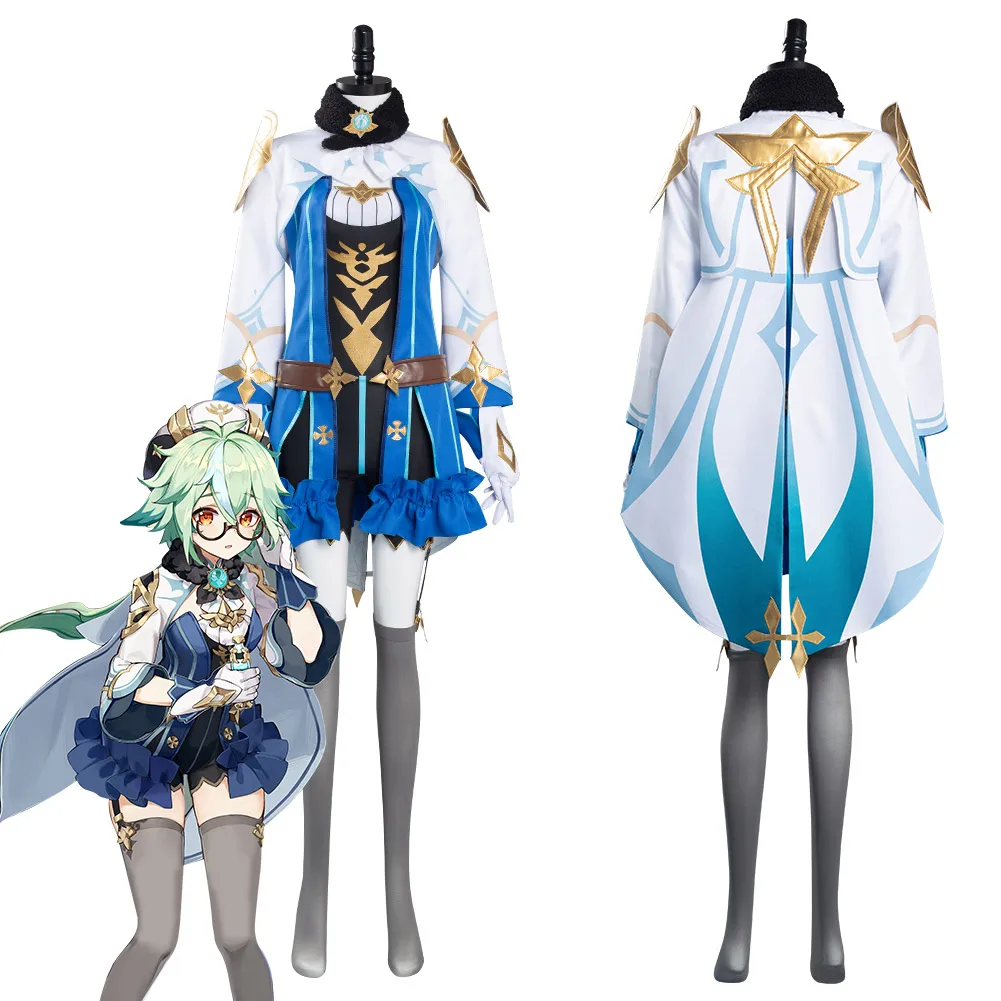 Game Genshin Impact Sucrose Cosplay Costume - AllCosplay.com