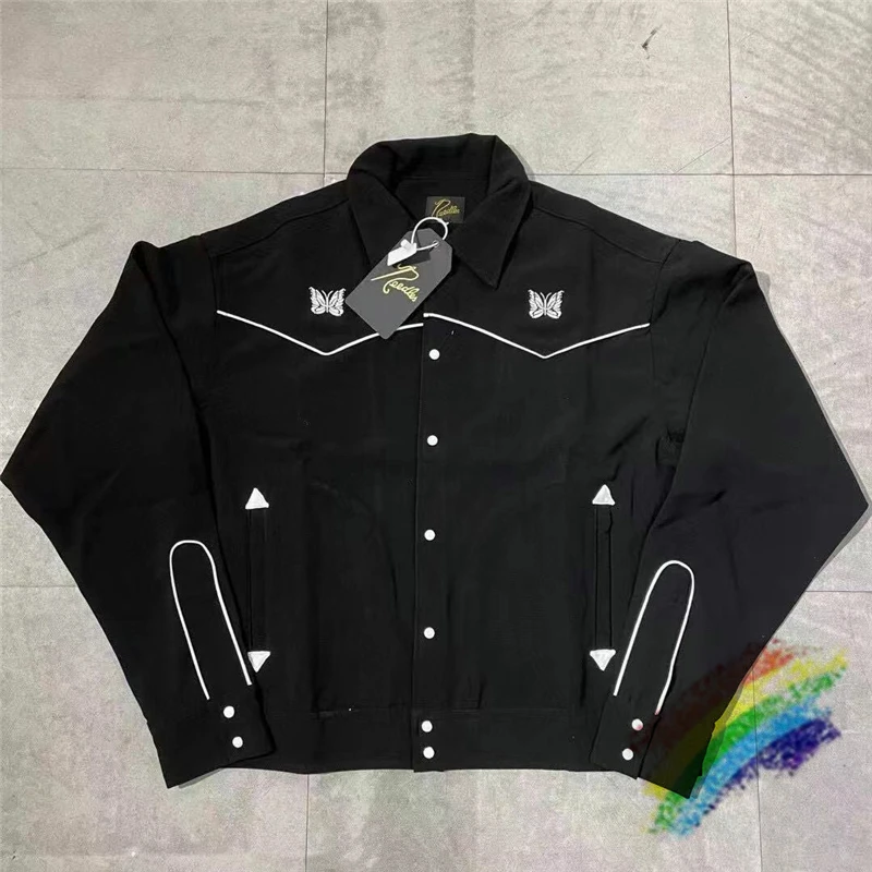 Black-Needles-Jacket-Men-Women-1-1-High-Quality-Vintage-Butterfly ...