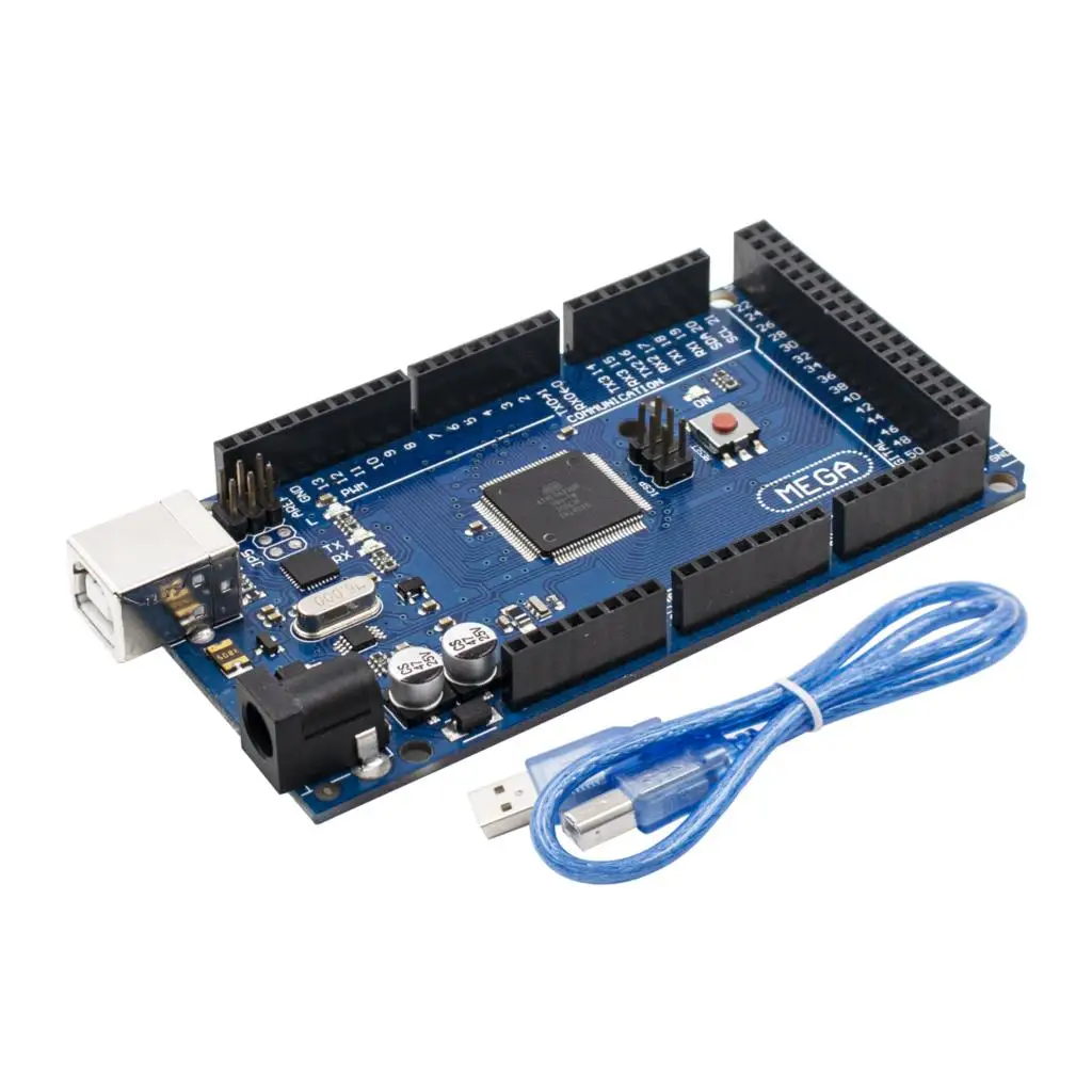 Free shippingMega 2560 R3 Board with USB Cable, ATMega 2560 ATMega16U2 ...
