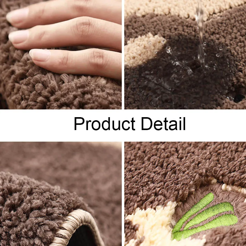 1 прямоугольный ковер для кухни с нескользящей подложкой, моющийся ...