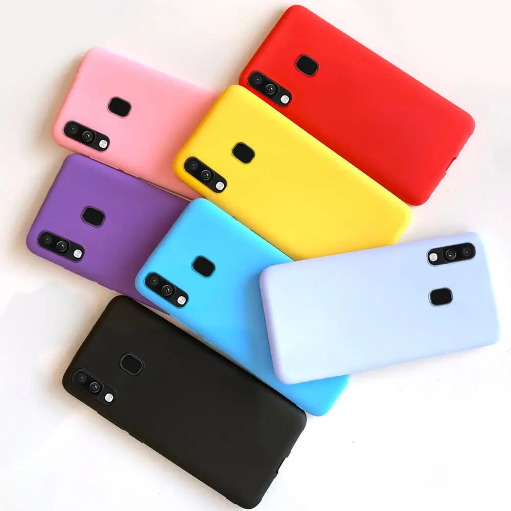 For Samsung A20 A20e A20s Case Silicone Tpu Soft Matte Cover Phone Case ...