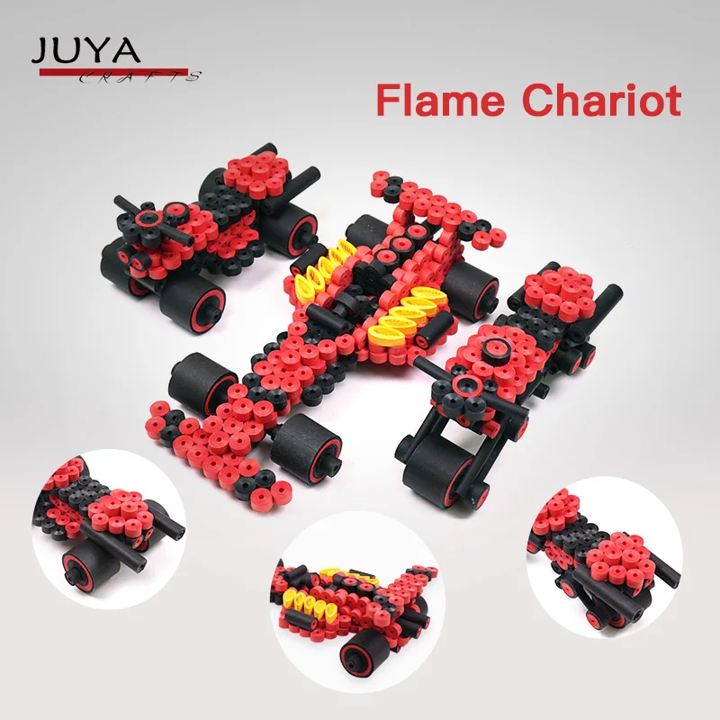 Juya Quilling Material Kit Flame Chariot Series, Racing Car,motocycle ...