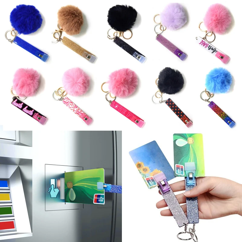 1PC-Credit-Card-Grabber-Keychain-for-Long-Nails-ATM-Card-Clip-Extractor ...